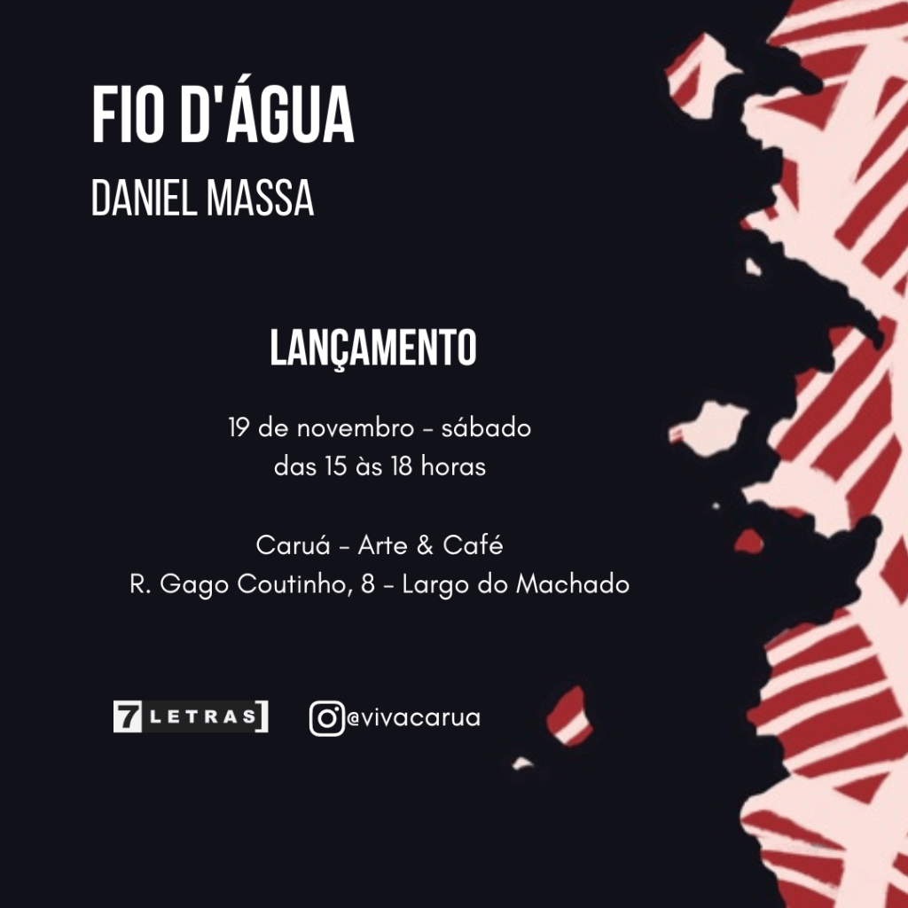 fio d’água: lançamento – daniel massa